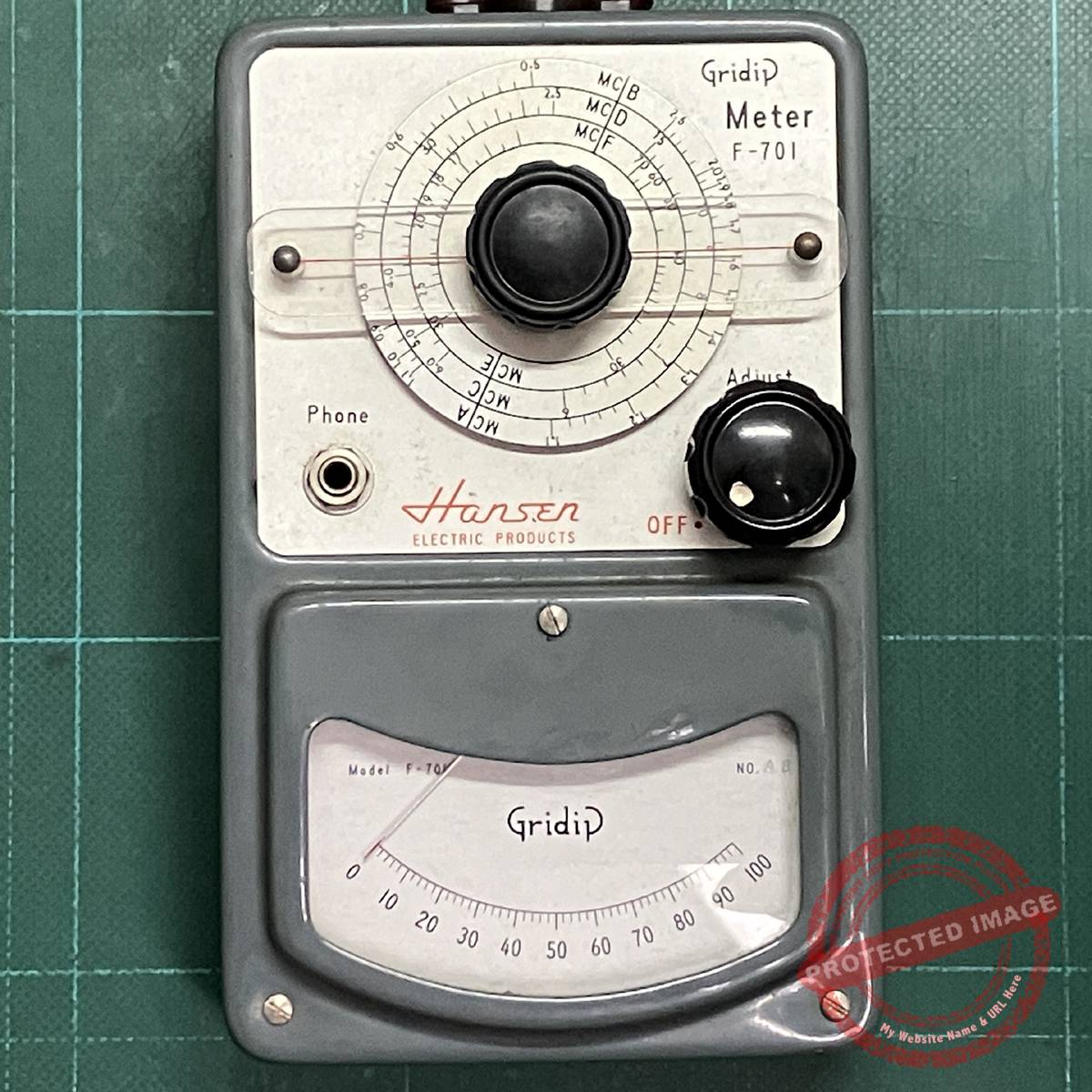 Hansen F-701 Grid Dipmeter ｢GRIDIP METER｣ レストア